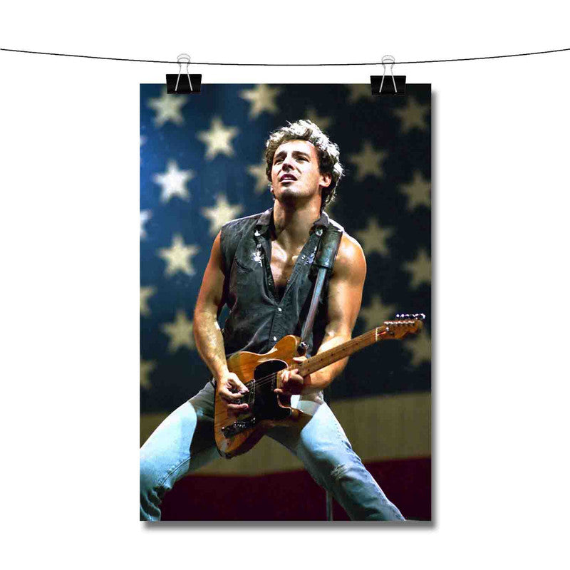 Bruce Springsteen American Flag